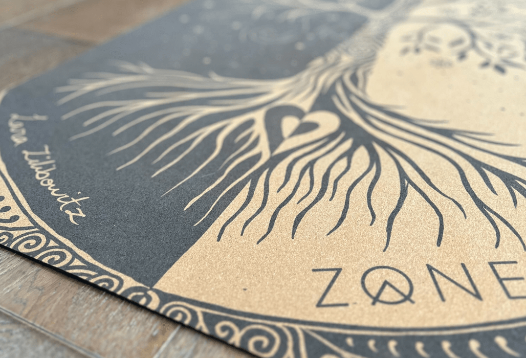 "Cycle of Life" Yoga Mat by Lara Zilibowitz - The Collaboration – ZONE