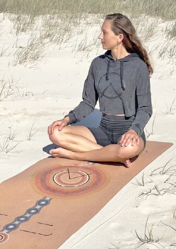 Listening To Country Cork Yoga Mat | ZONE by Lydia